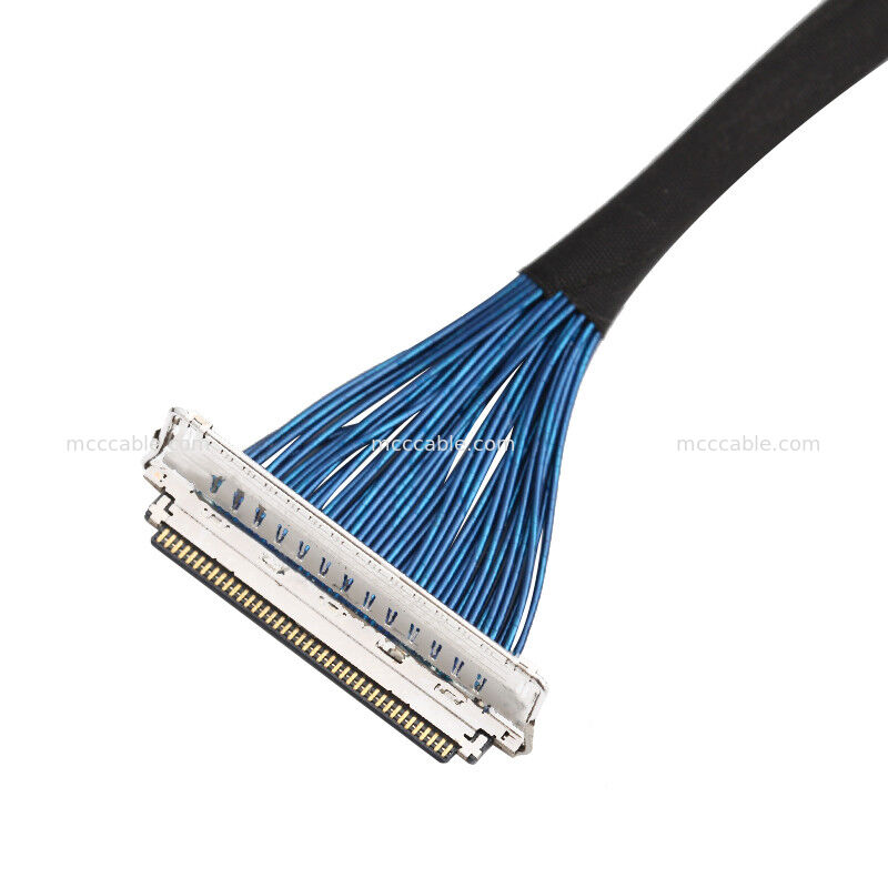UL 0.5mm Pitch 40 Pin Lvds Cable Mipi Dsi Lvds Cable Assembly 20846-040T-01